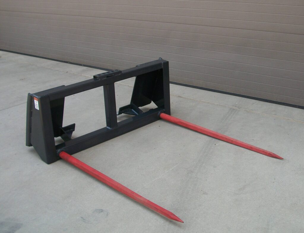 Two Tine Bale Fork - Thielen Machine